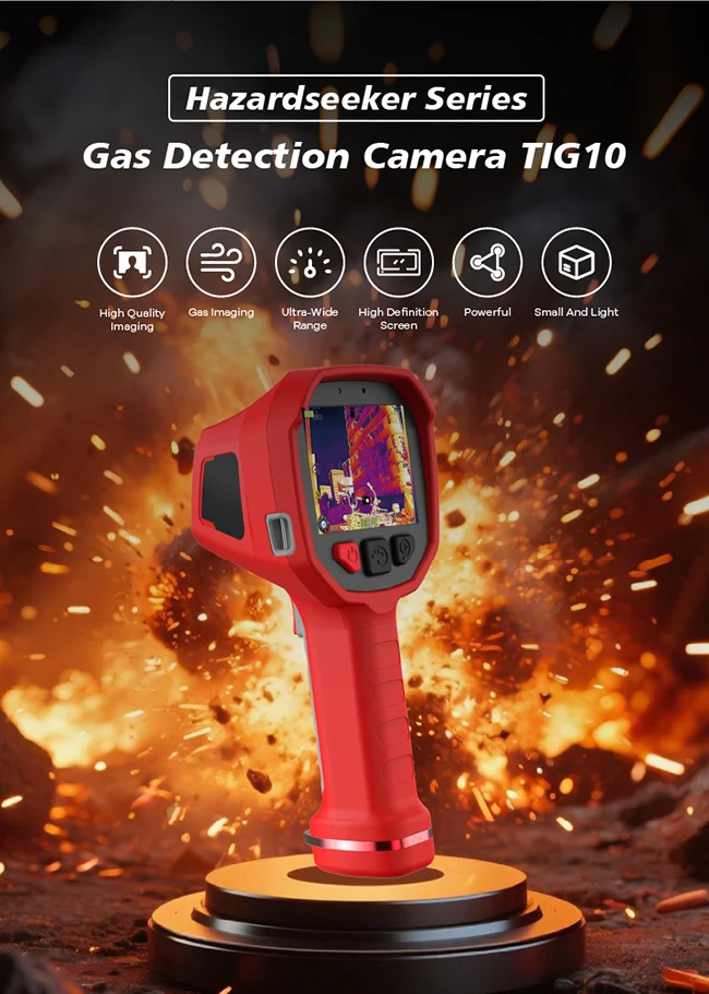 Gas Leakage Detector Firefighter Thermal Camera Search Rescue Equipment ...