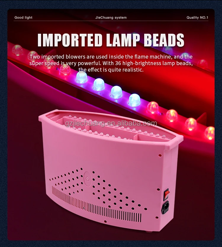 Fake Silk Fire Blower Flame Machine - Festival Decoration