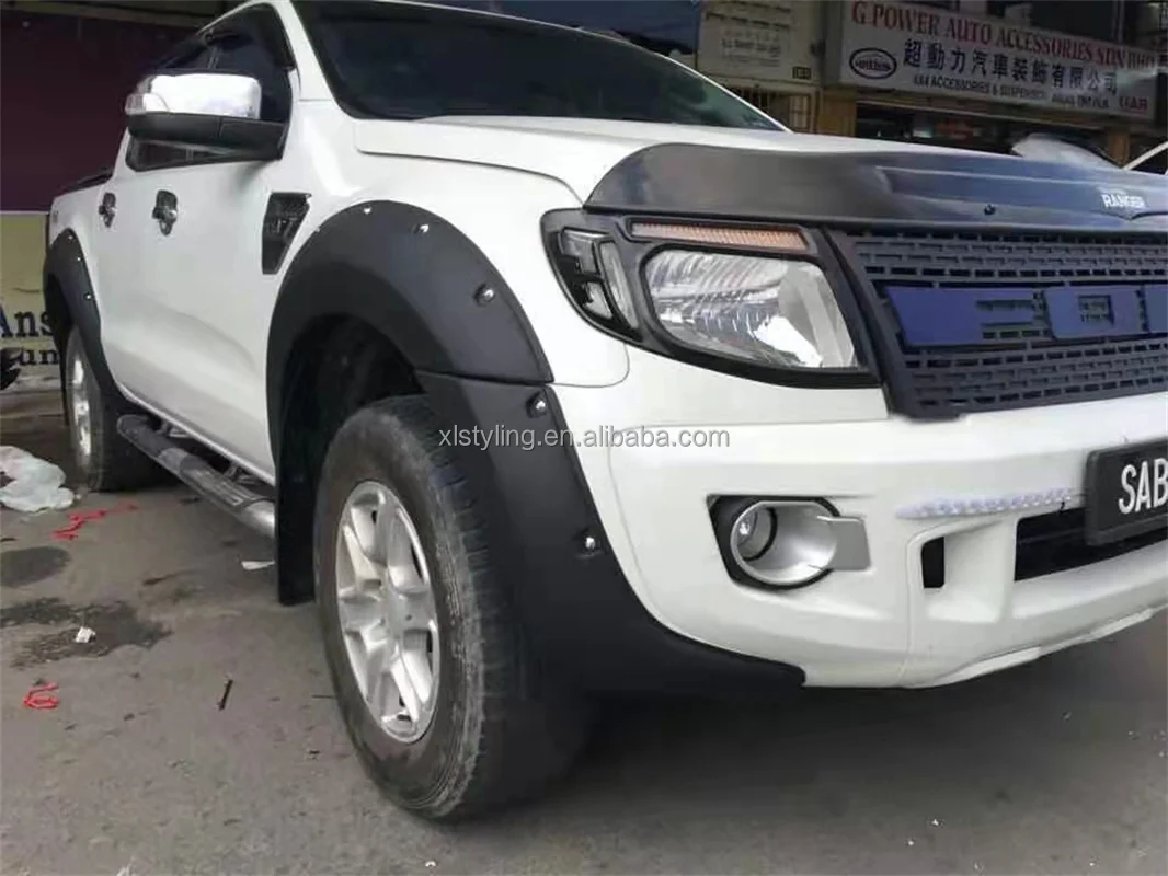 Car Body Parts Pp Facelift Bodykit For 2012 Ranger T6 Upgrade To 2019 ...