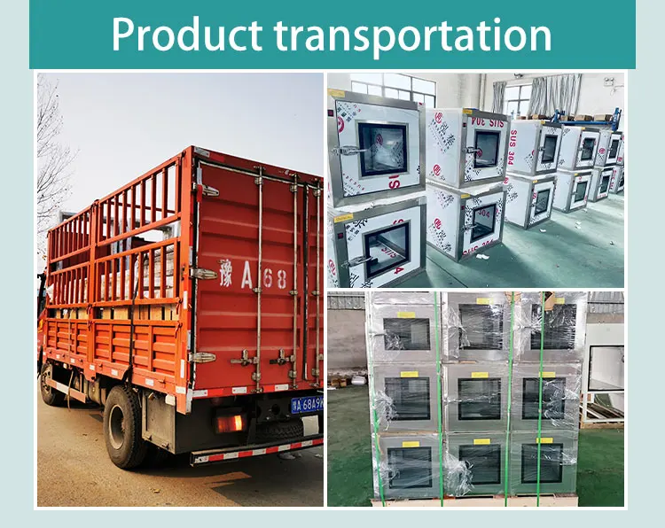 Oudelong Gmp Stainless Steel Transfer Hatch Pass Box Pass Tunnel For ...