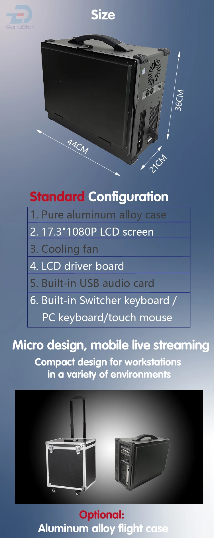 All-in-one Live Streaming Broadcast Machine Supports Facebook Linkedin ...