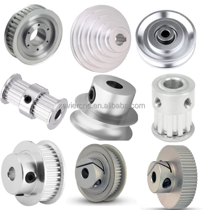 Custom Aluminum Bore Hole Hub V groove Press-Fit Supercharger Pulley ...