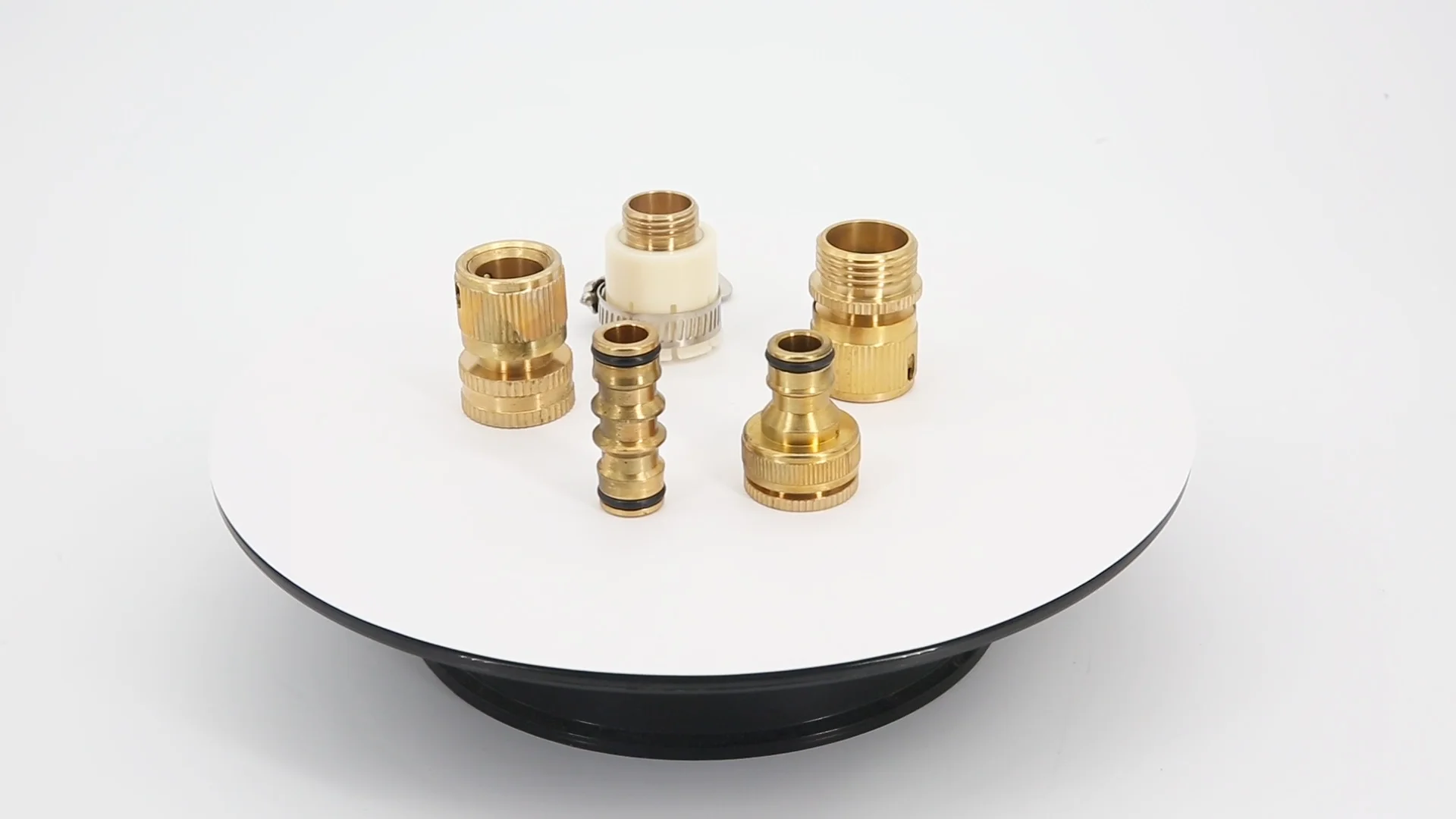 Sps Pure Brass Detachable Double Head Connection Four British Cents Six ...