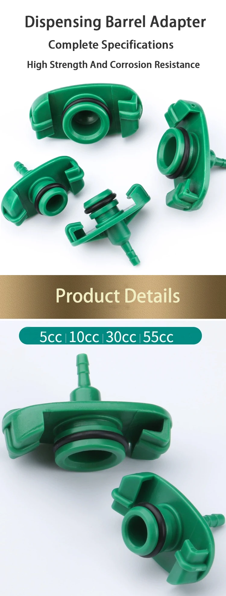 Syringe Barrel Adapters - Versatile Pneumatic Solutions
