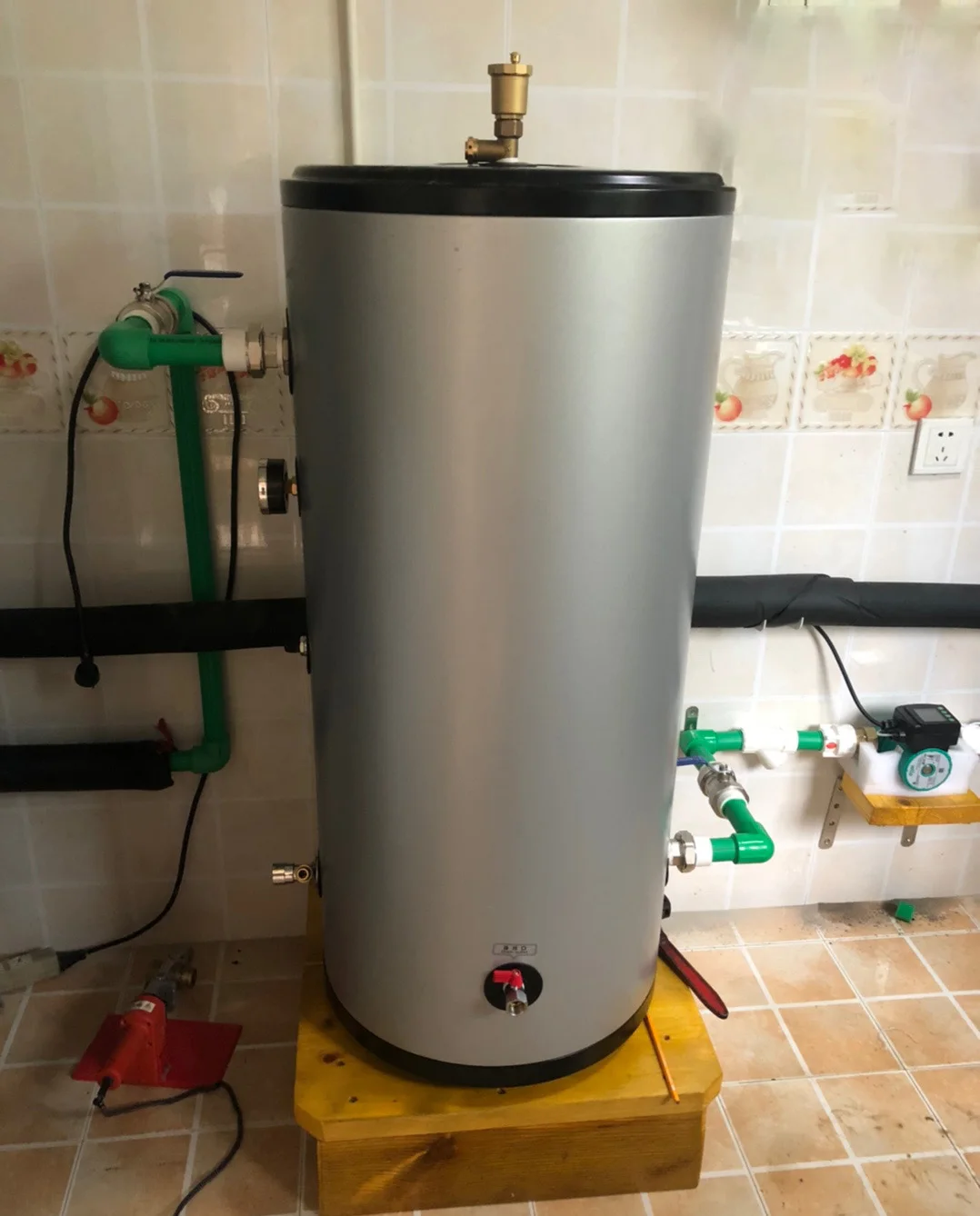 Hot Water Thermal Storage Tank Boiler Water Tank 200l 300l 400l 500l ...