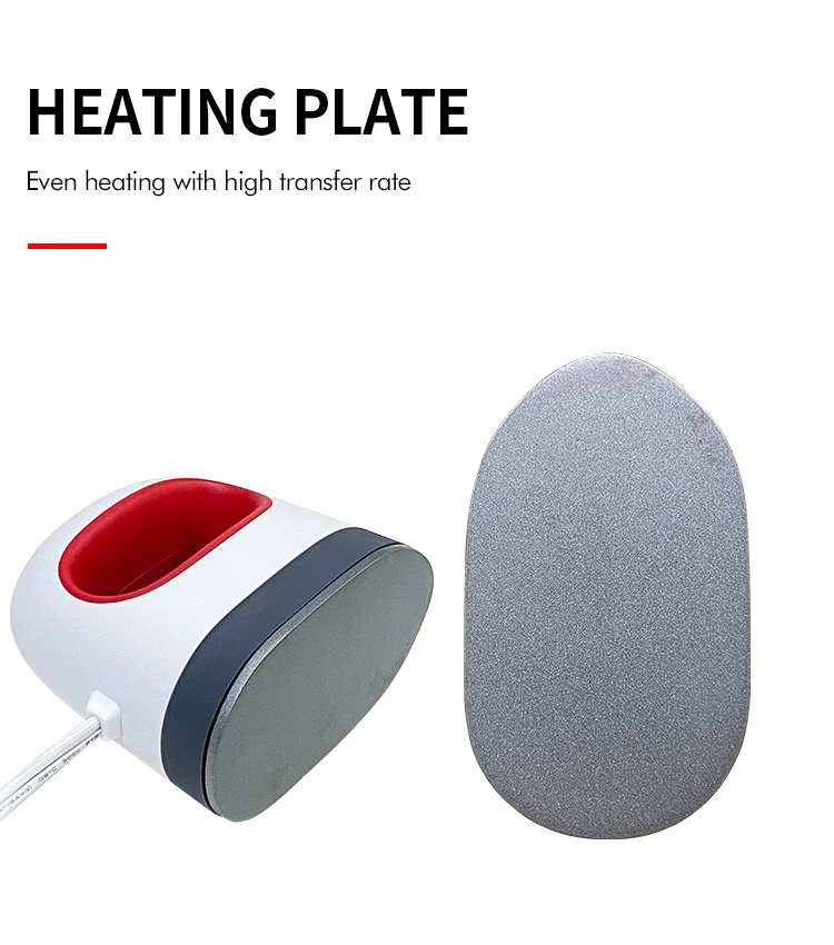 Easy Press Mini Red Hand Held Heat Press Machine Iron Type Fast ...