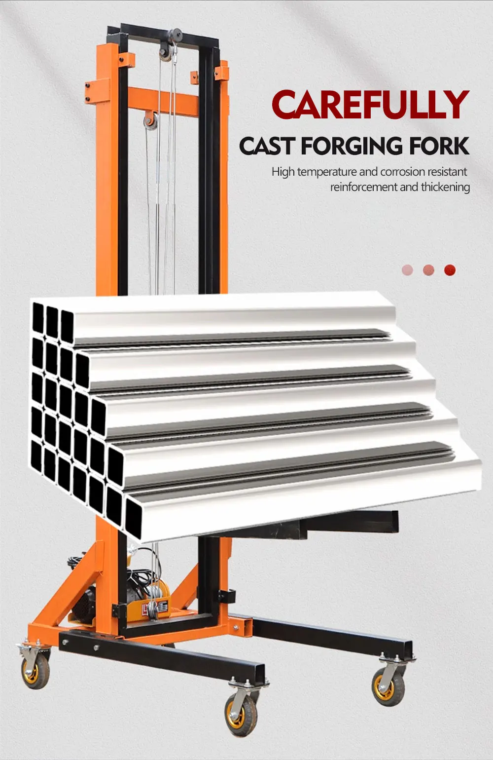 Brick Lifting Machine 300kg Capacity for Construction Site Material ...