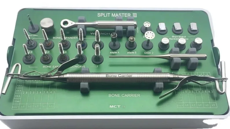 Dental Implant Instrument Mct Bone Carrier Split Master 3 - Buy Kit ...