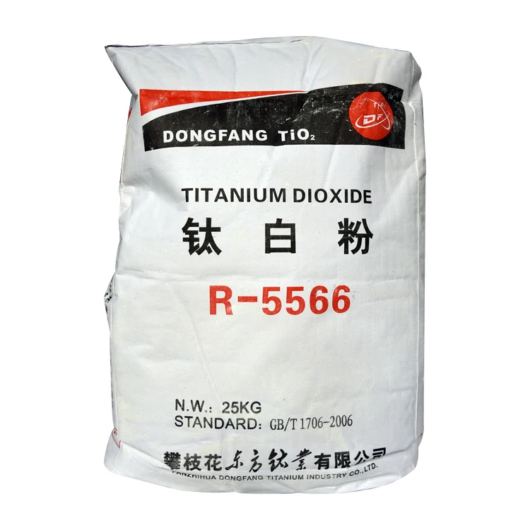 Titanium Dioxide Rutil Tio2 Pangang R-5566 Tio2 Chemical Titanium ...