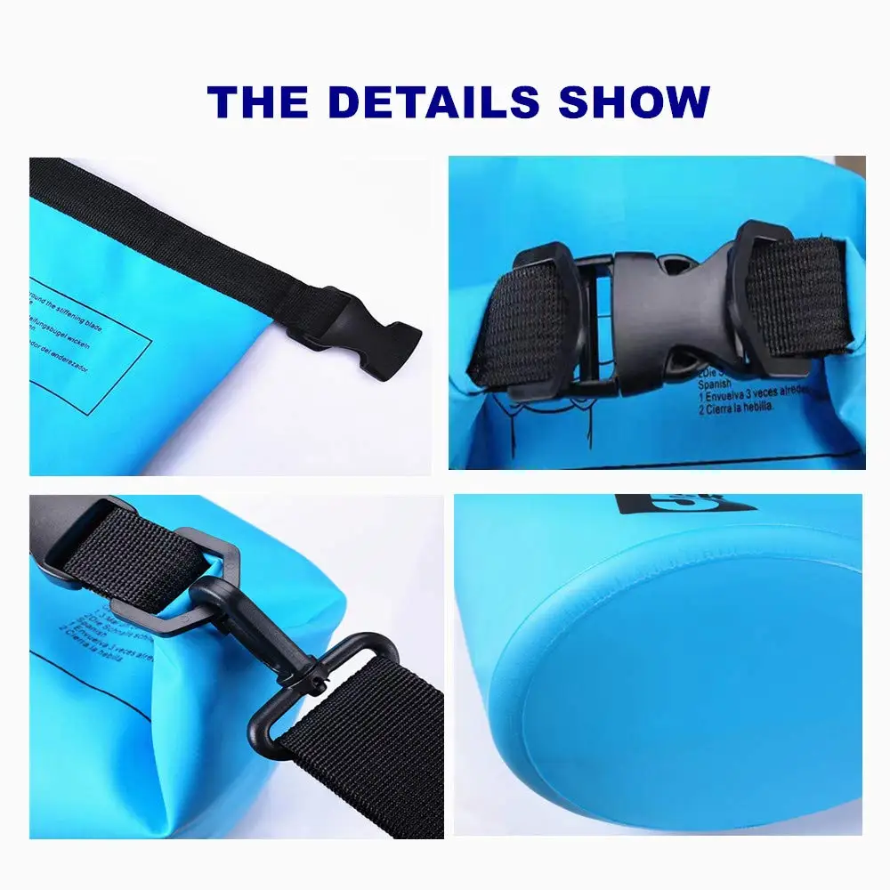 Wholesale 20L Ocean Pack 500D PVC Dry Bag Waterproof Floating Boating ...