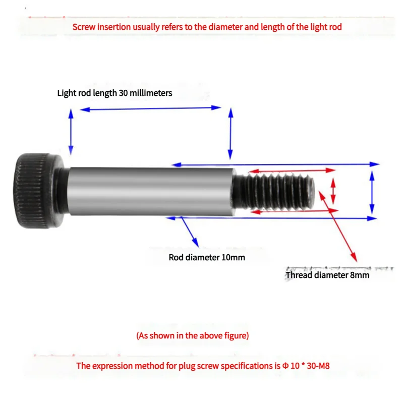 M5 M6 M8 M10 Dia=6 8 10 12mm Grade 12.9 Steel Hex Hexagon Socket Cap ...