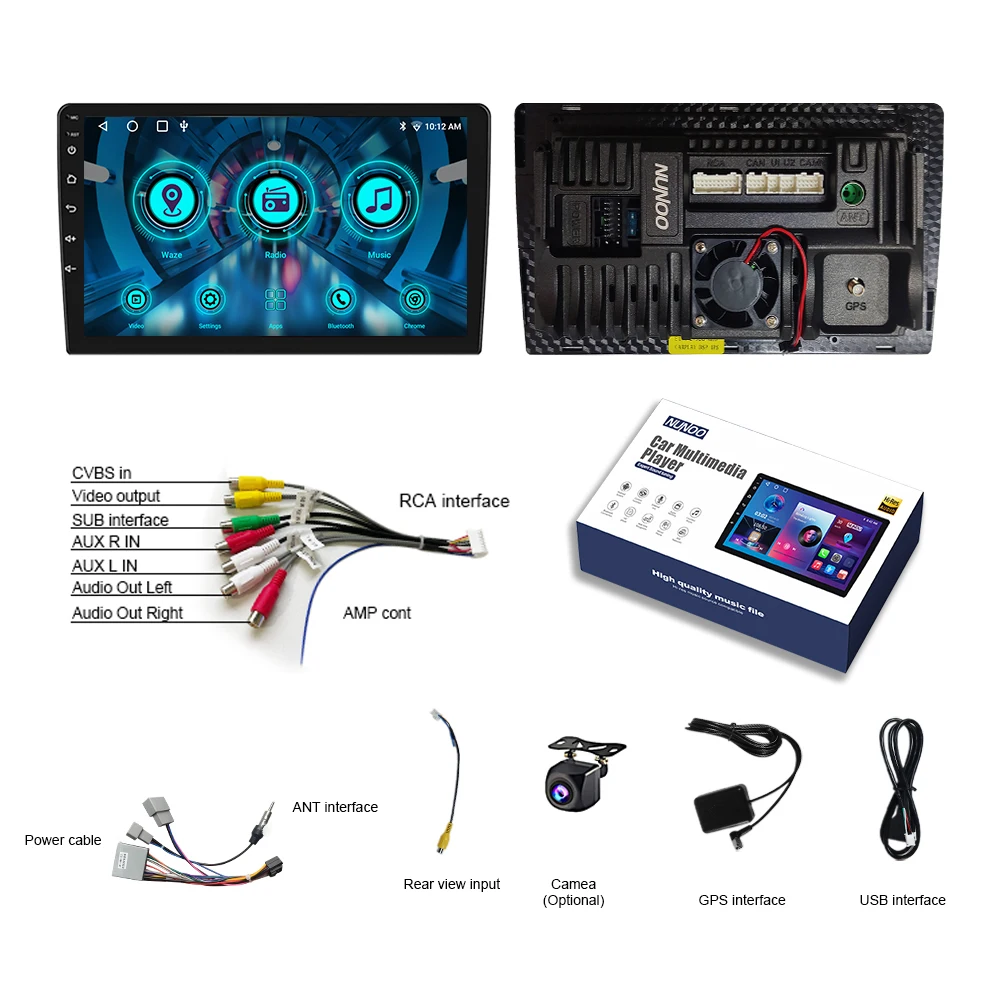 Double Din Car Stereo - Versatile Android Radio Player