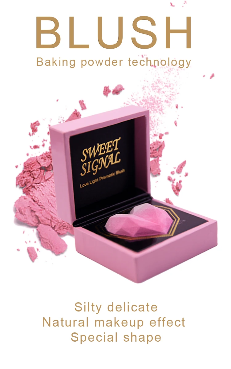 High Quality Soft Silk Vegan Blush Powder Private Label Single Blush ...