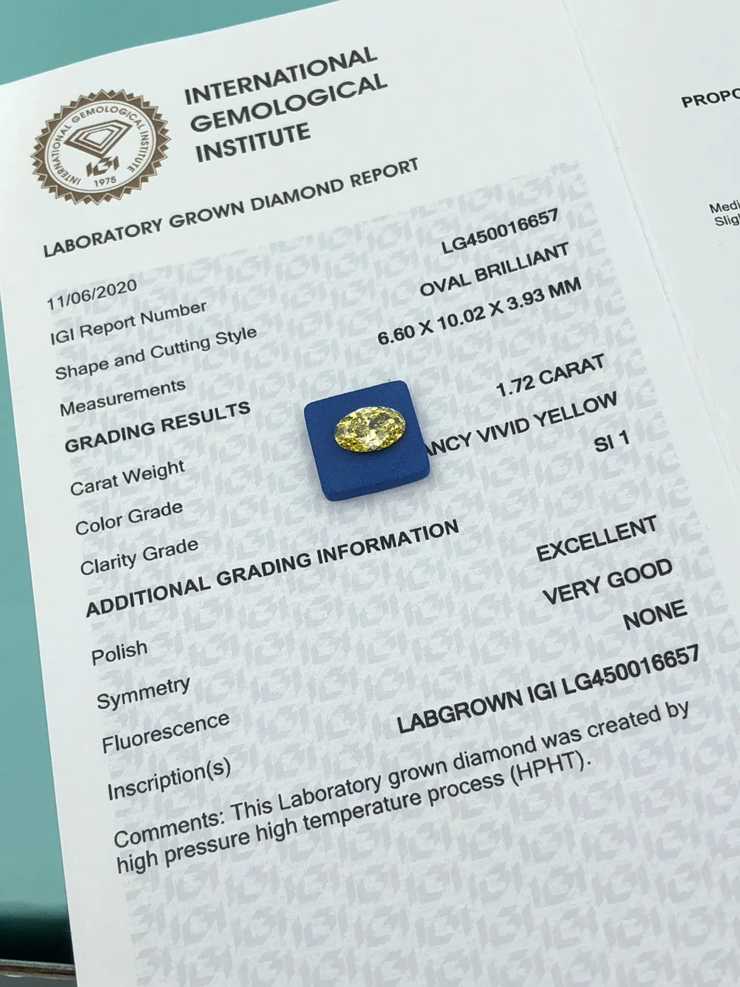 Shop High-Quality Lab Grown Diamonds with IGI Certificates
