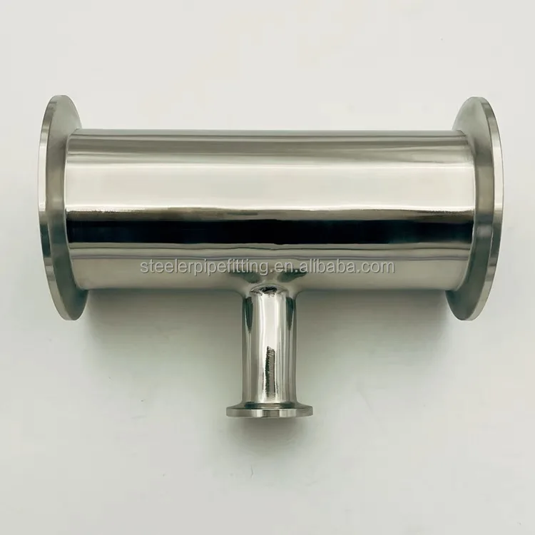 Vacuum Tee Stainless Steel Ss304 316 Pipe Fittings Reducing Tee Connect Flange - Buy Stainless ...