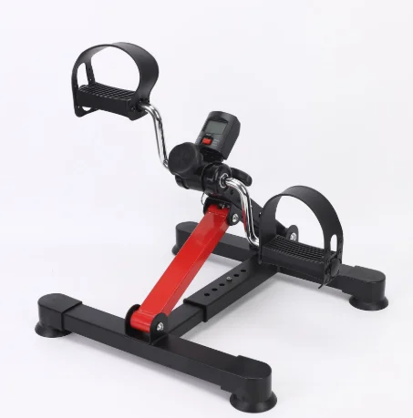 Pedal Exerciser Mini Exercise Bike With Hand and Foot Massage Roller ...