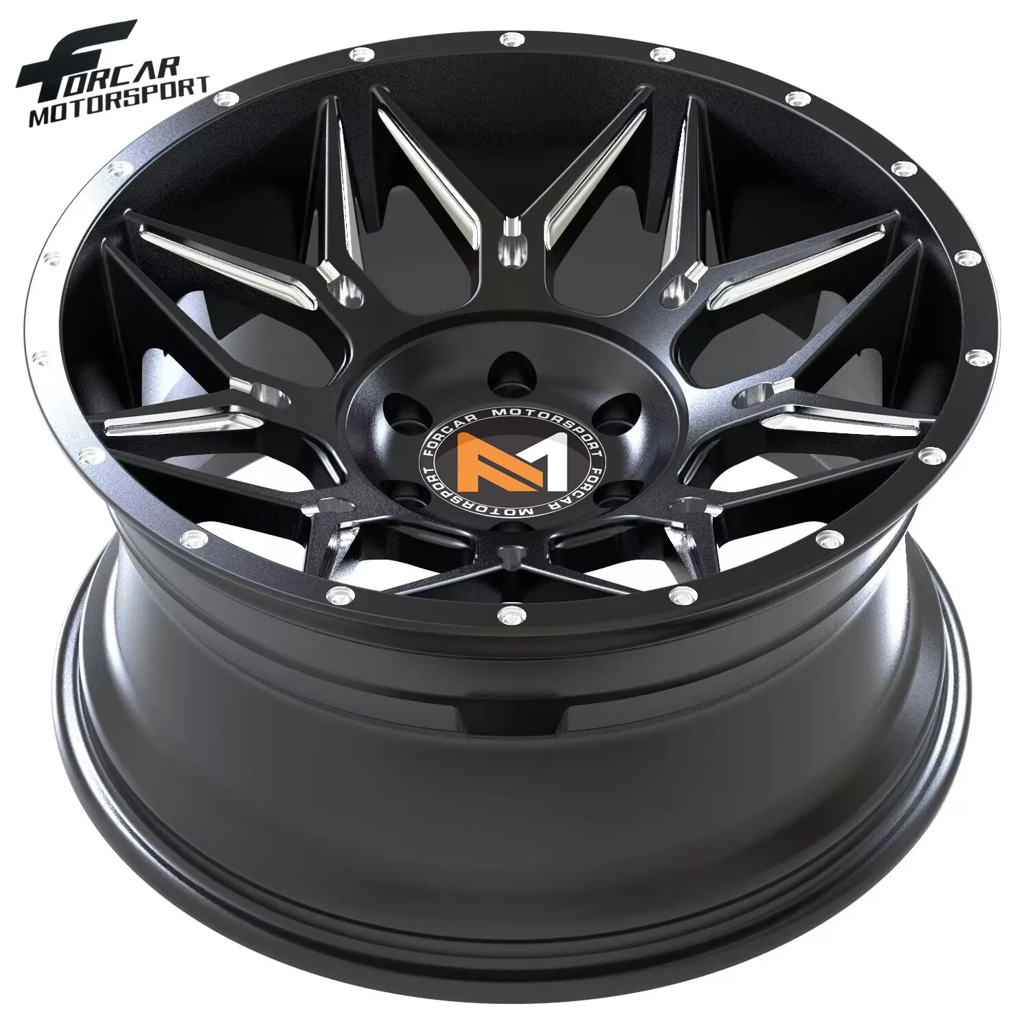 Aluminum 4x4 Car 20x10 Inch Suv off Road Car Wheel 8x165 6x114.3~139.7 ...