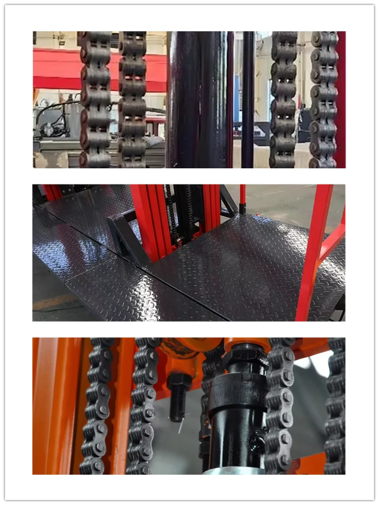 2m 4m 500kg Tractor Cargo Lifts Elevator Electric Lifting Ladder ...