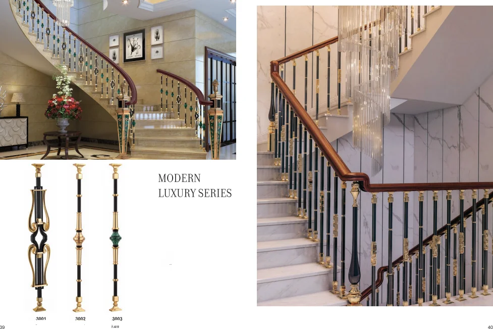Modern Stair Step Pillar Acrylic Ball Crystal Acrylic Stair Baluster ...