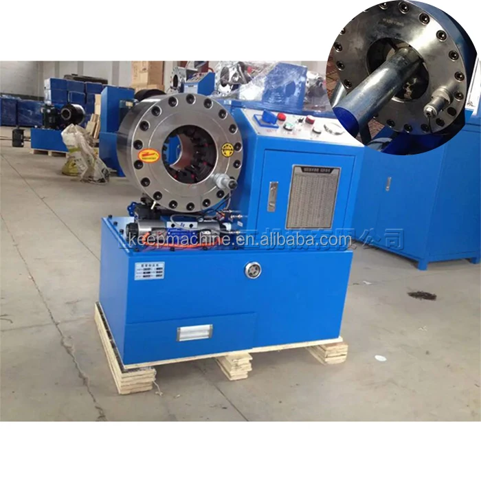 Hose Buckling Machine Steel Pipe Locking Machine Hydraulic Hose ...