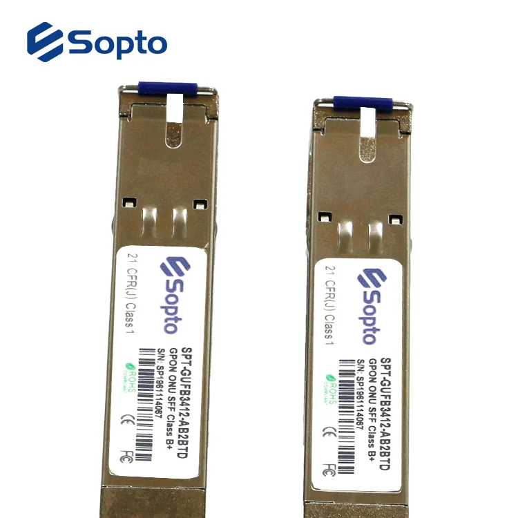 Sopto GPON ONU SFF Module - 20km BIDI Fiber Optic Transceiver