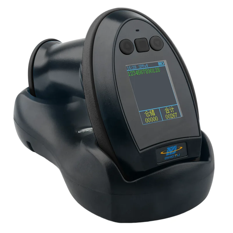 1d 2d Cmos Wireless 2.4g Bt Qr Code Pdf417 Barcode Scanner Wireless ...