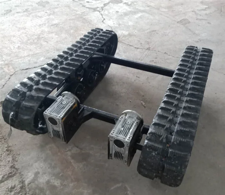 Rubber Track Chassis /rubber Track Conversion System Kits Rubber Track ...