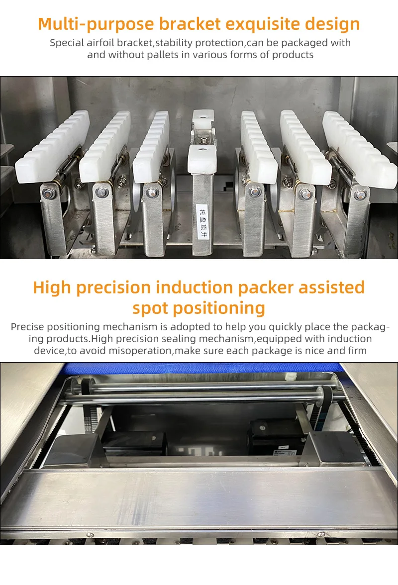 Fresh Supermarket Use Cling Film Wrapping Machine For Vegetables Fruit ...