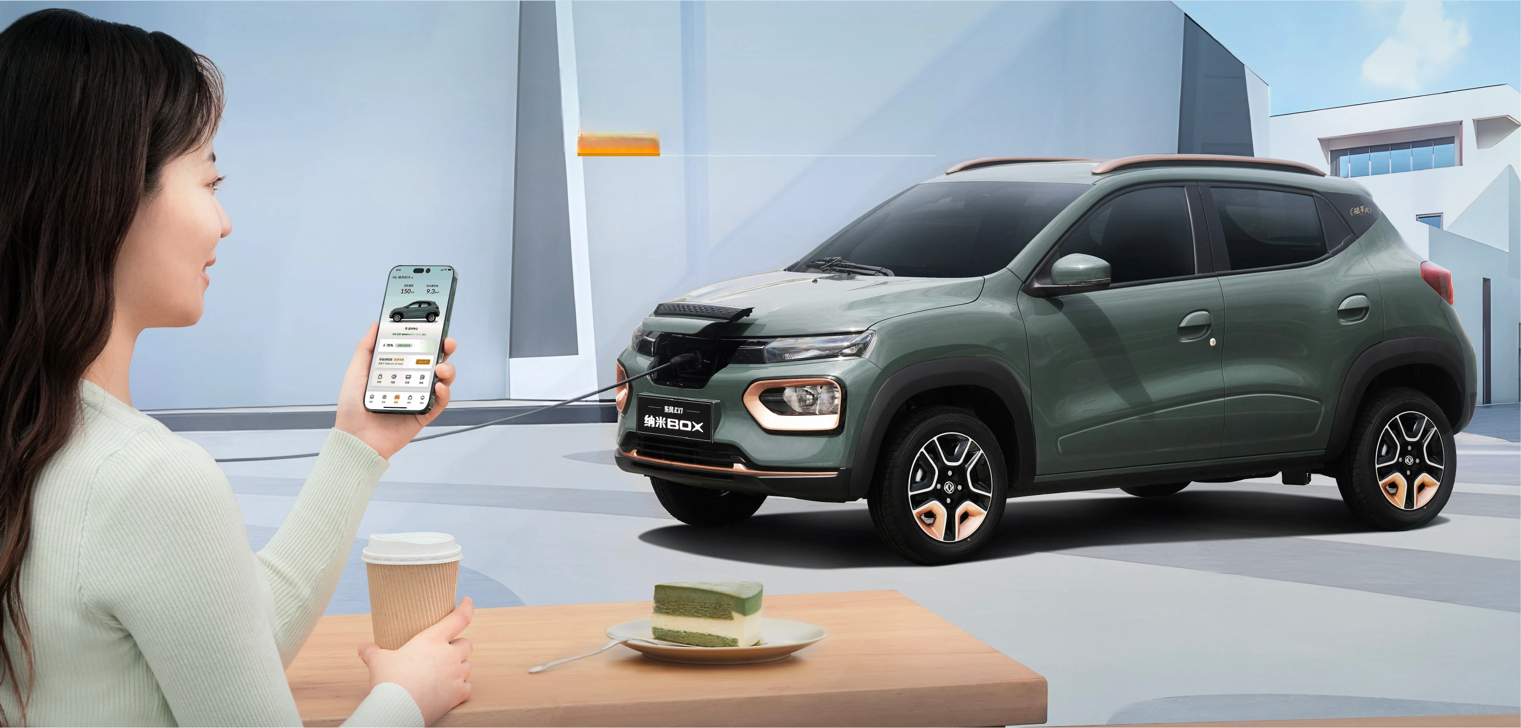 Ct-nev Dongfeng Nami Box Electric Vehicle Dongfeng Nano Box 4 Wheel ...