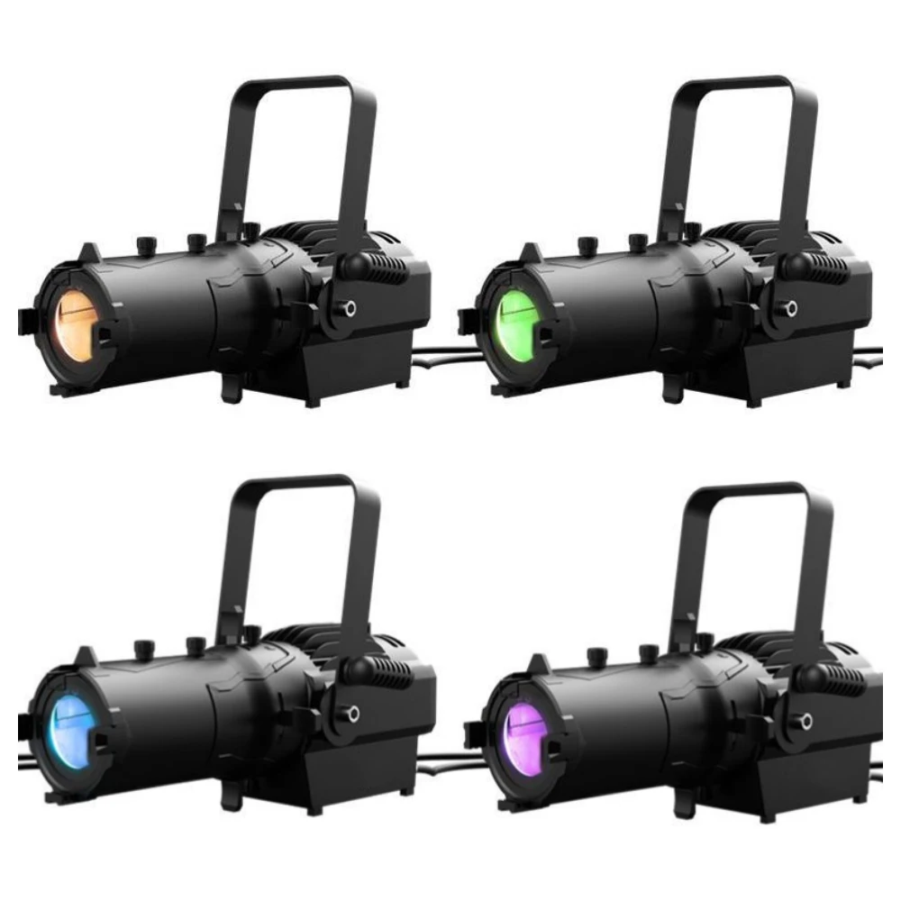 MJ Portable 100W RGBW Profile Spotlight - 50000 Hours Lifespan