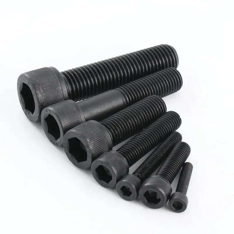 Allen Socket Bolt Din912 High Strength Grade 12.9 Hexagon Socket Screw Black Internal Hex Socket ...