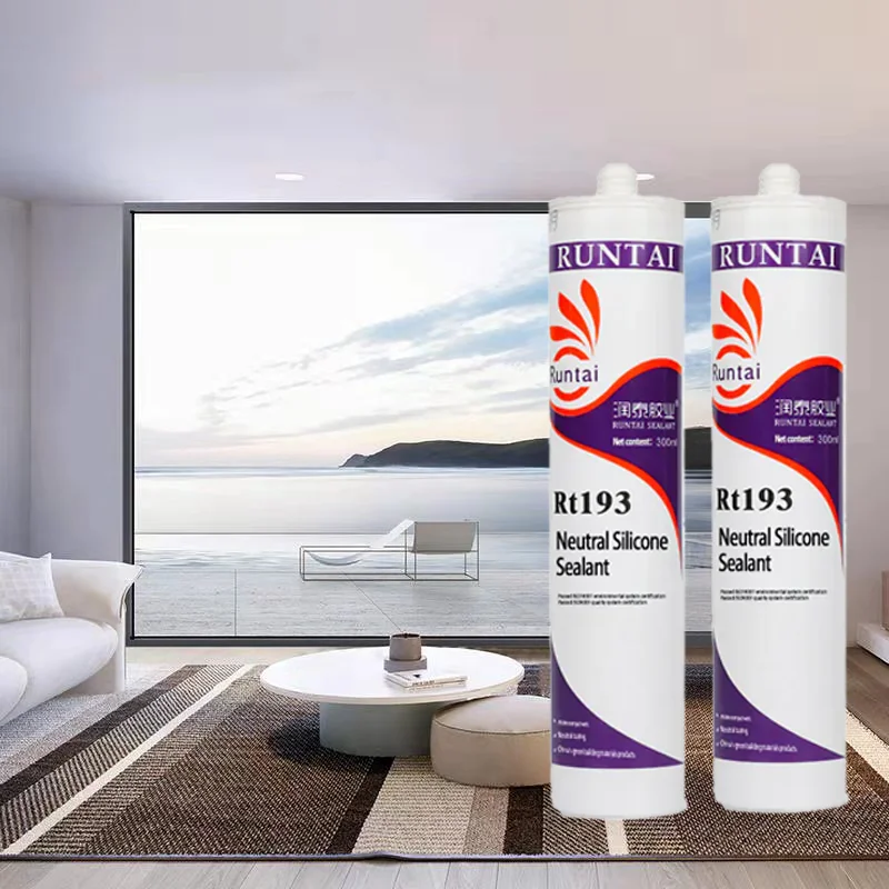 RUNTAI Weatherproof Structural Neutral Adhesive Colored Silicone Sealant for Construction ...