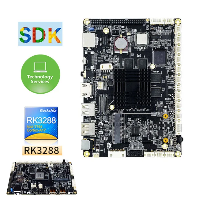 Ubuntu Motherboards For Bus Digital Signage Advertising Monitor Hdm 4k 3840x2160 Gpio Usb Wifi ...