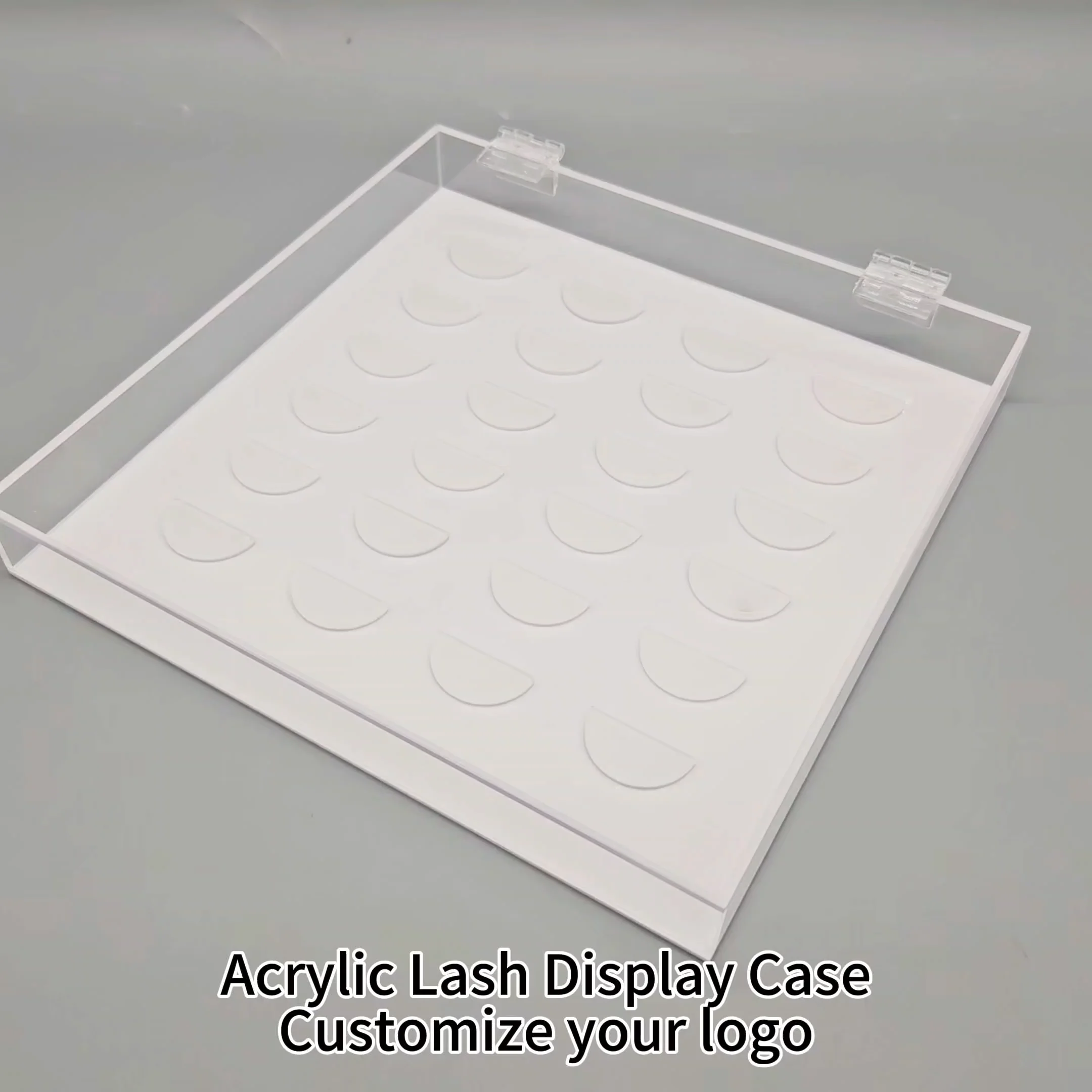 Eyelash Display Stand Acrylic Eyelash Organizer Luxury Lash Case Classy ...