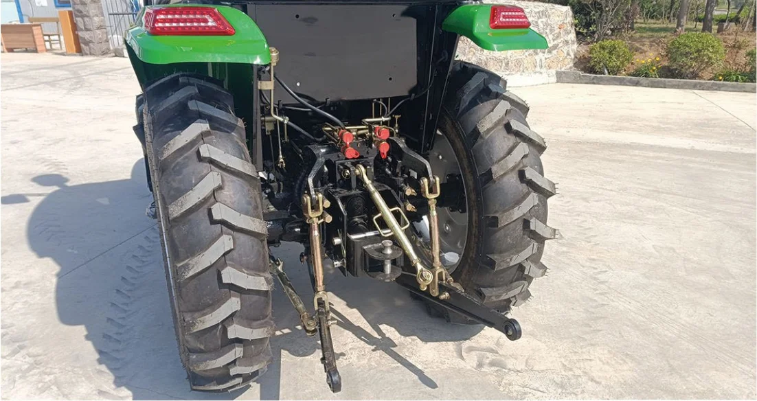 Yangdong 70HP Multifunctional Green Tractor - 4WD Farming Equipment OEM