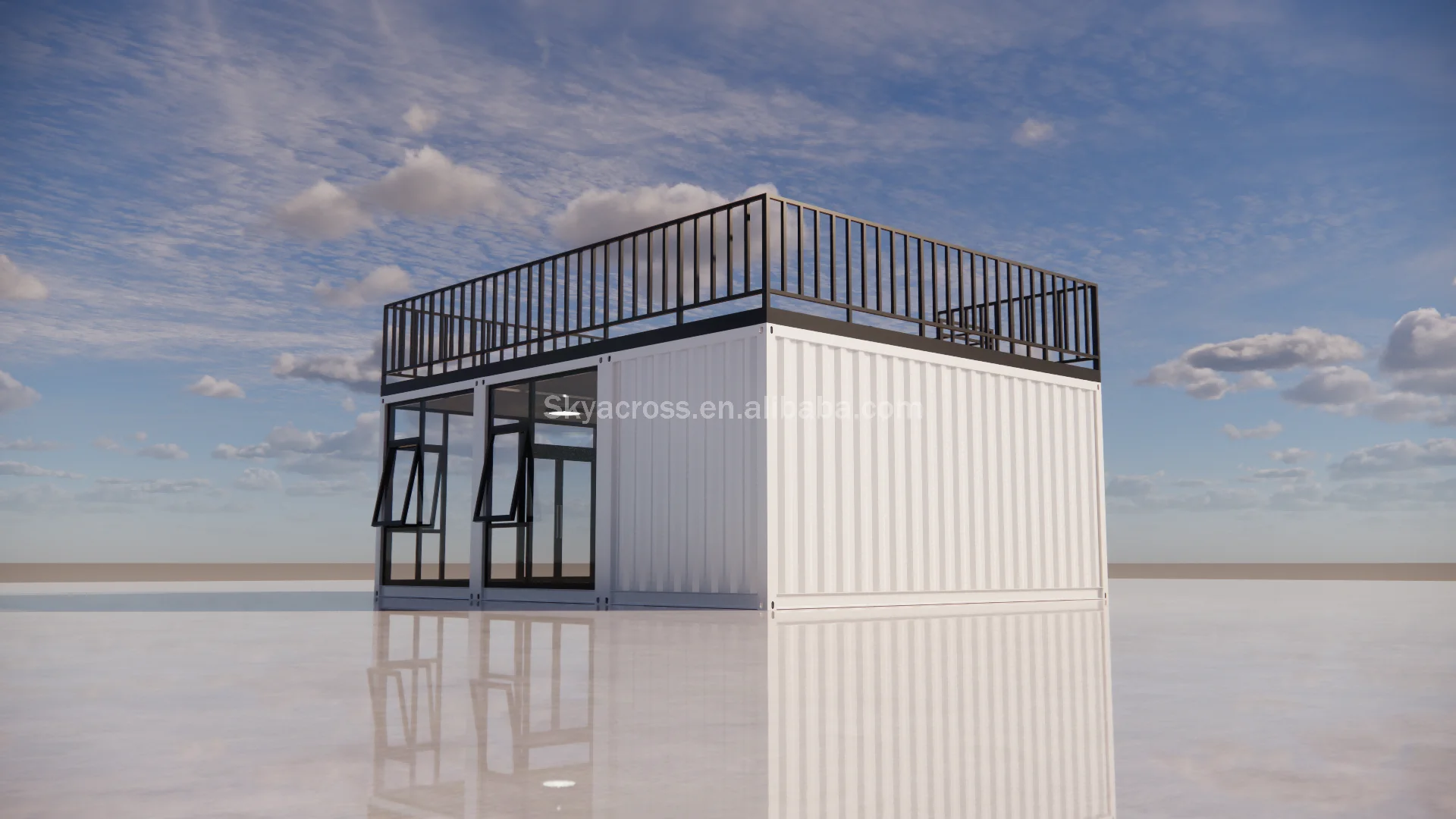 Prefab Shipping Container Shop Store 40ft Prefabricated Container Shops ...