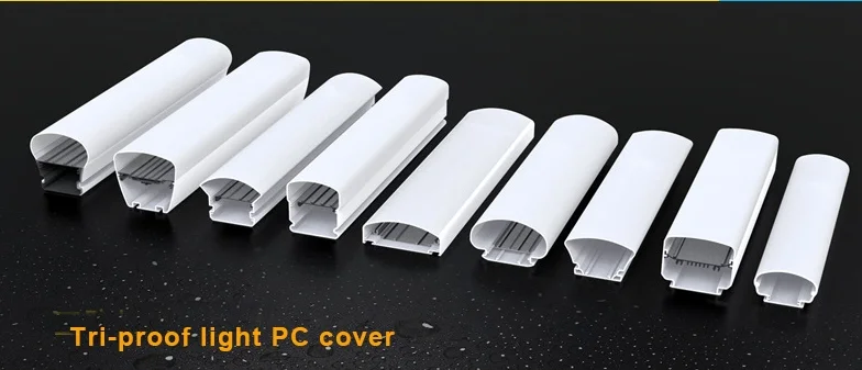 Factory Supply Extrusion Led Light Plastic Acrylic PC Lens for Led ...