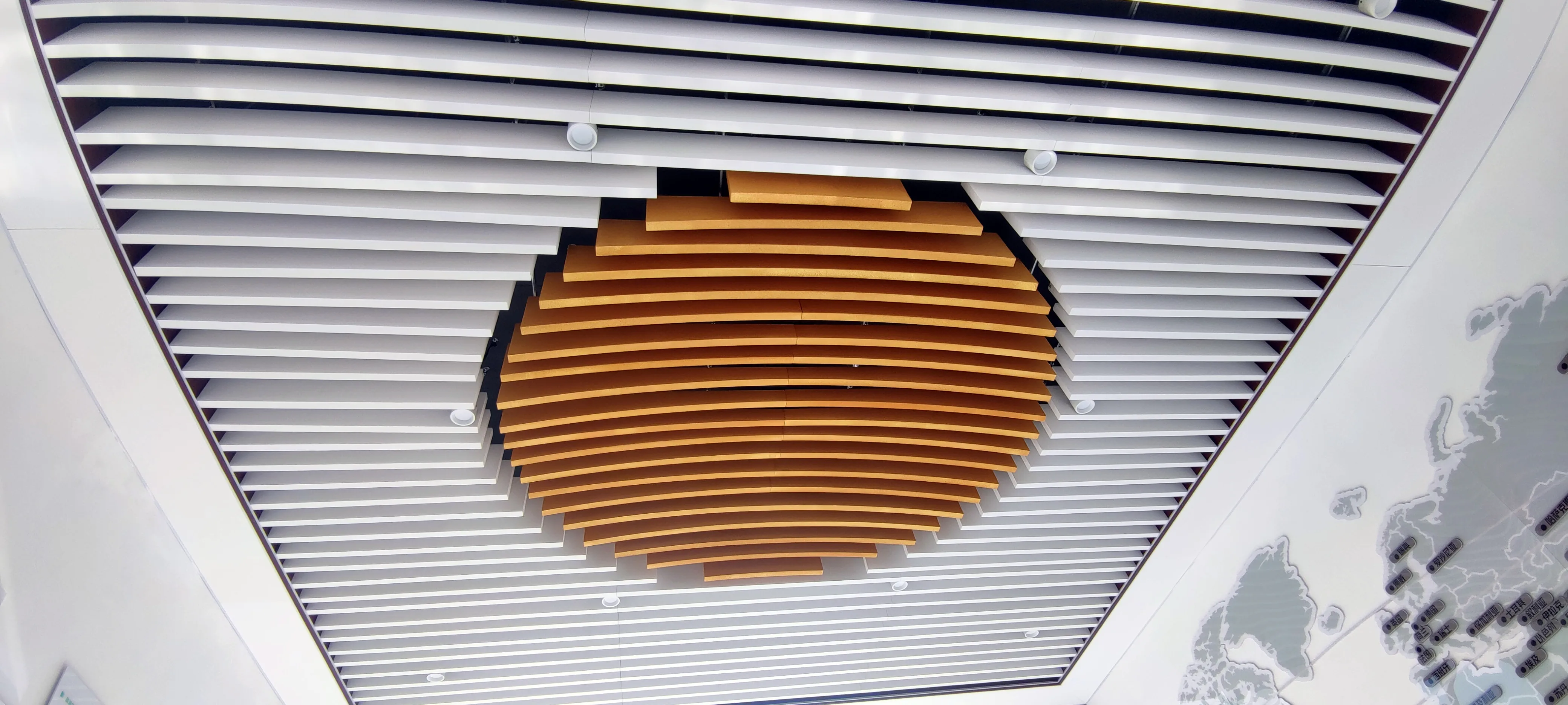 Acoustic Fiberglass Suspension System with Light Weight and Good Sound ...