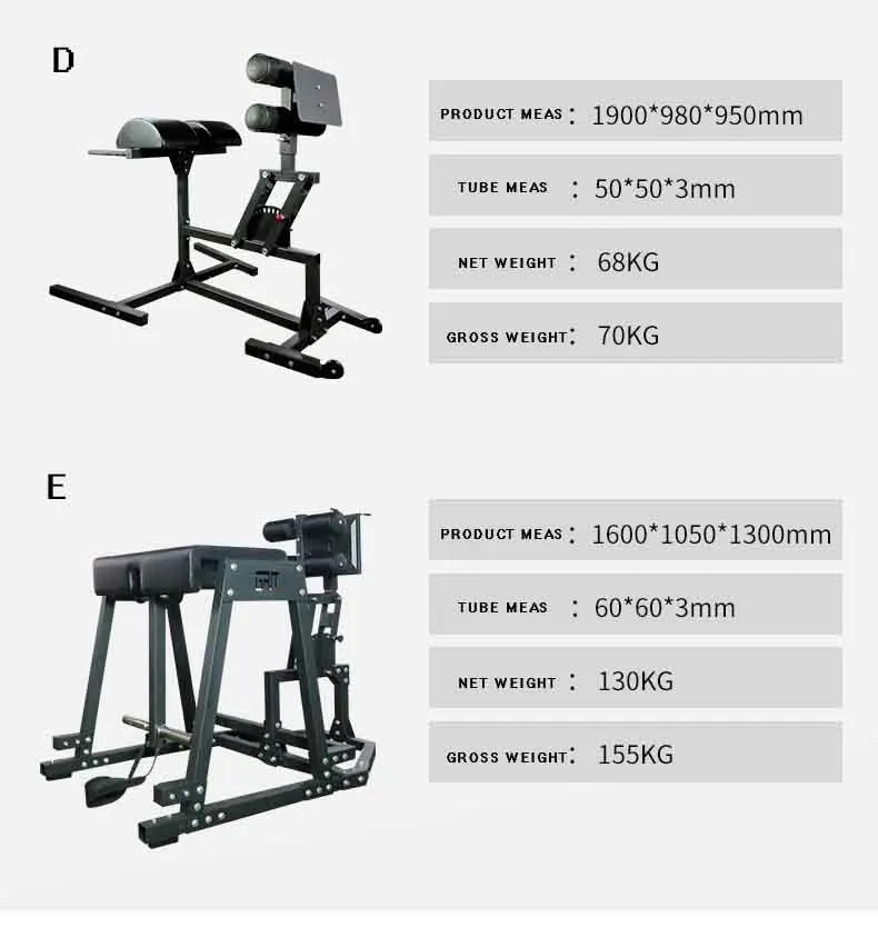 Glute Ham Developer - Roman Chair Reverse Hyper Extensions