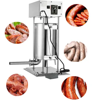 Semi Automatic Saucisson sausage Making Machine automatic Filler ...
