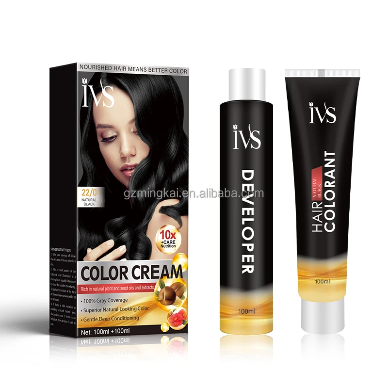 IVS Hair Color Cream - Customizable Professional Dye