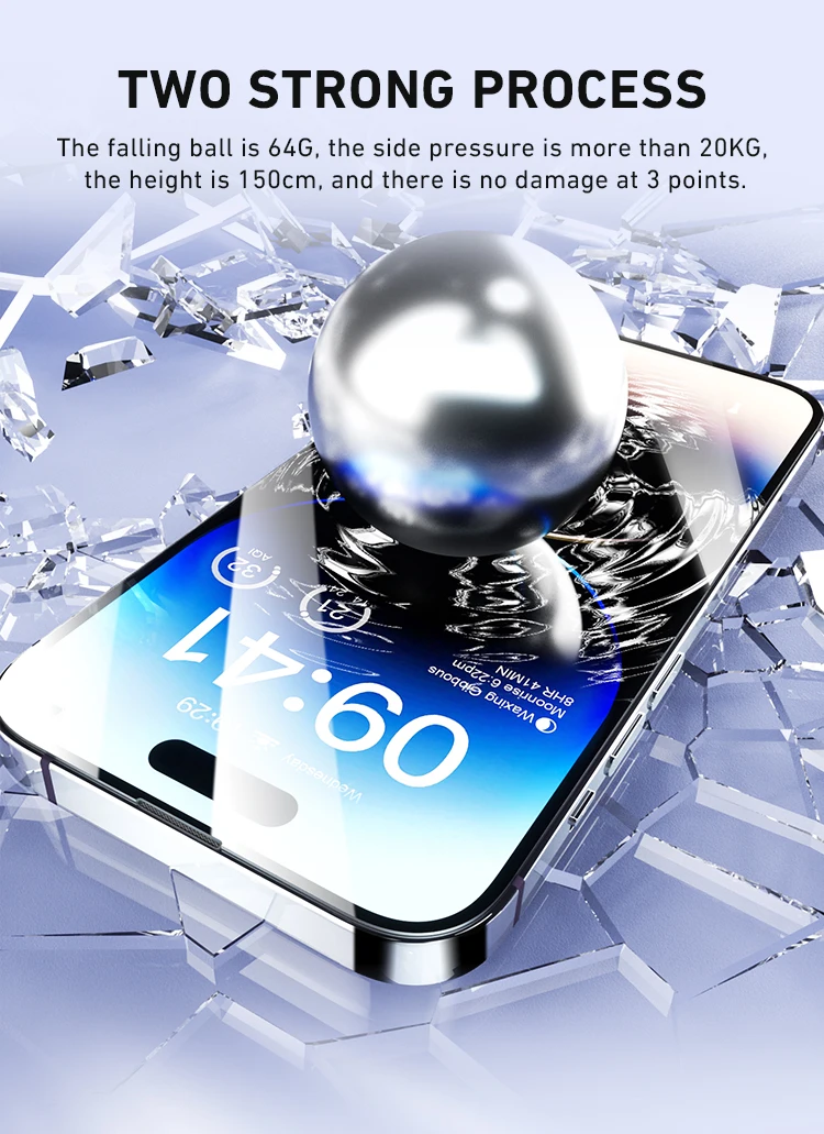 2023 New Ar Tempered Glass Full Coverage 6d Tempered Glass Screen ...