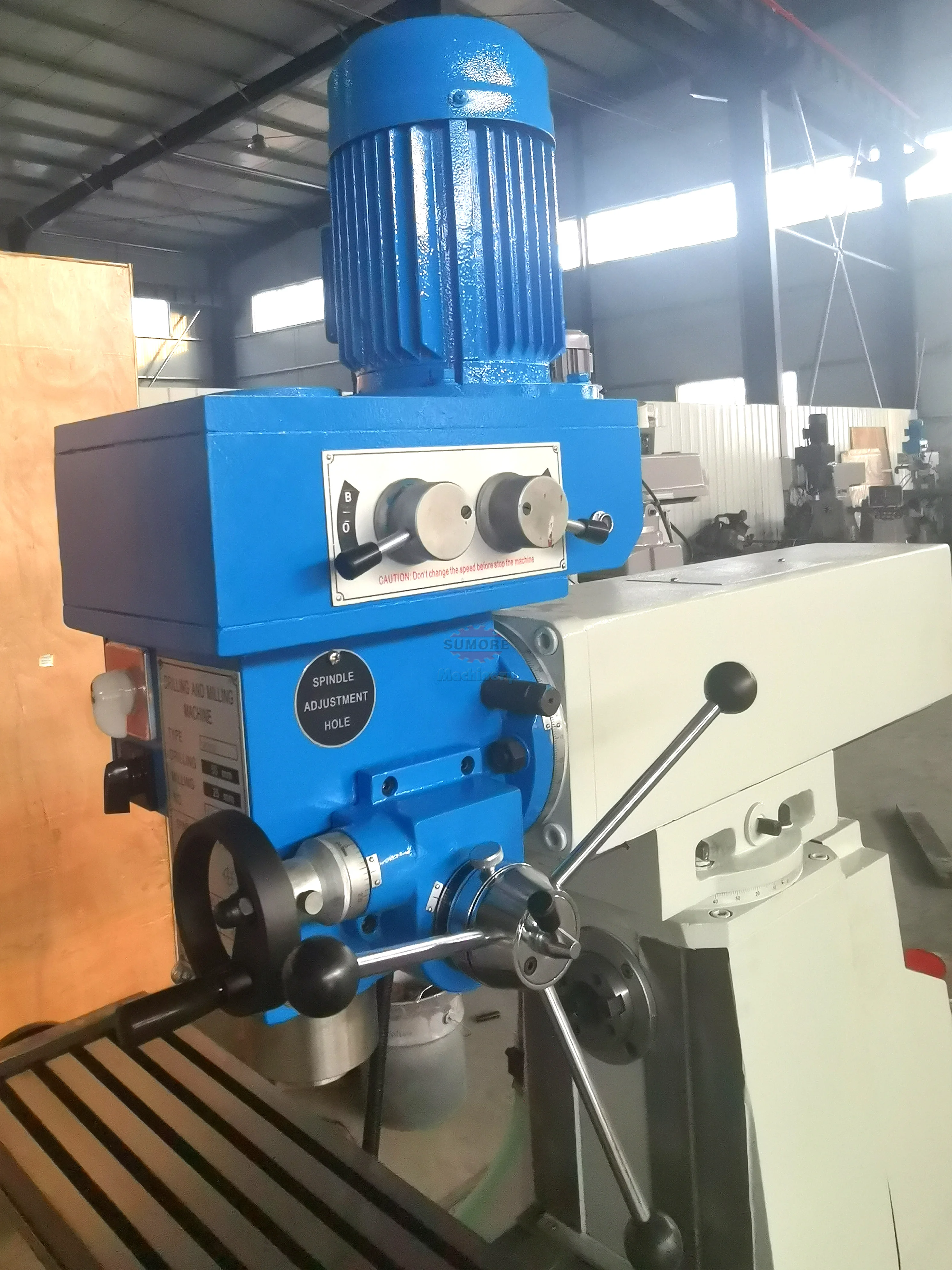 SUMORE Horizontal and Vertical Milling Machine Drilling Milling ...