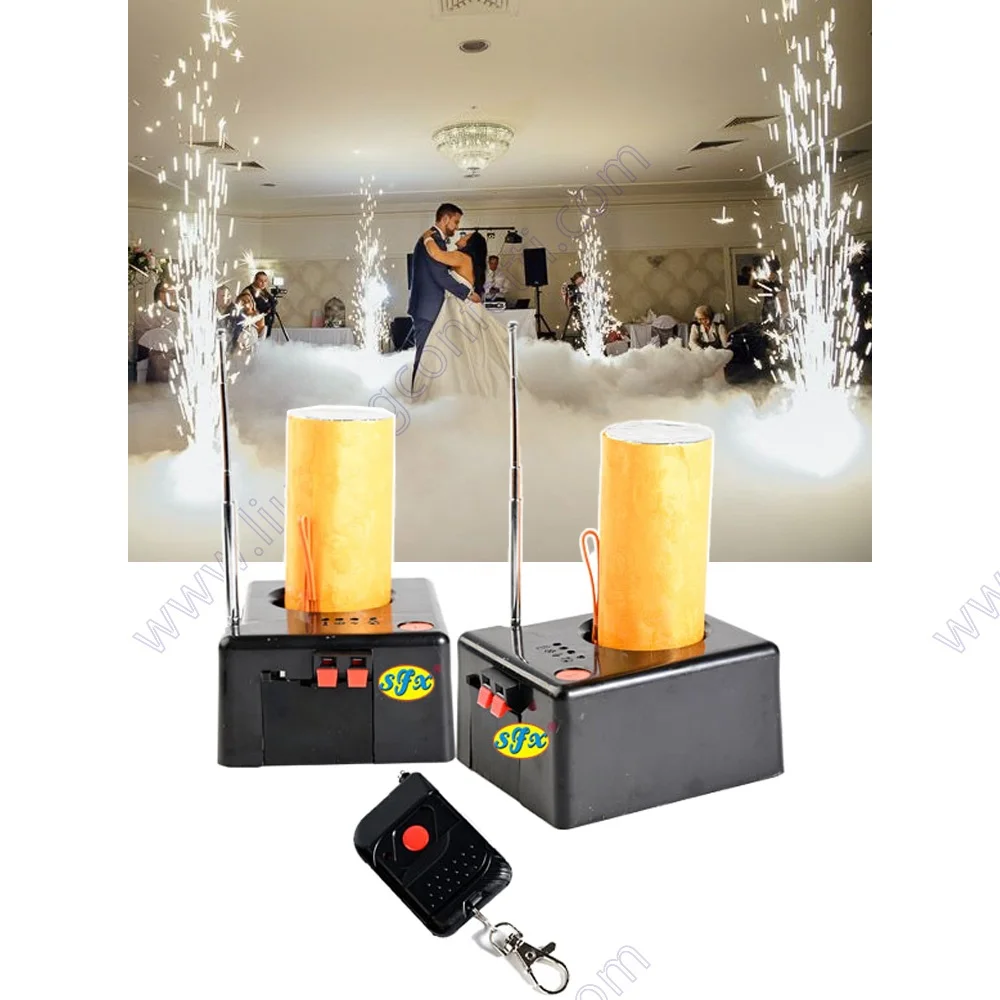 Cold Pyro Indoor Stage Wireless Remote Control Fireworks