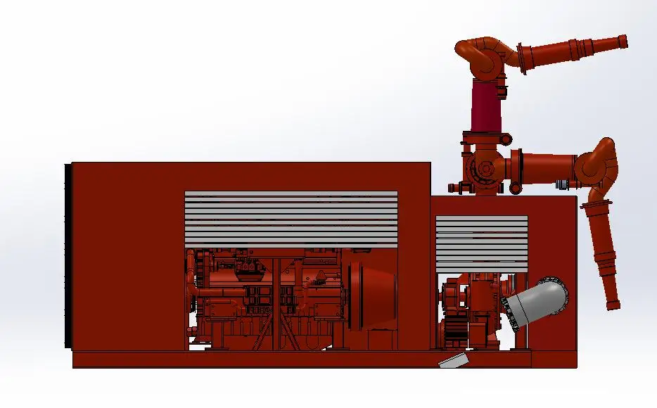 Fire Protection Container External Fire Fighting Fifi System Unites For ...