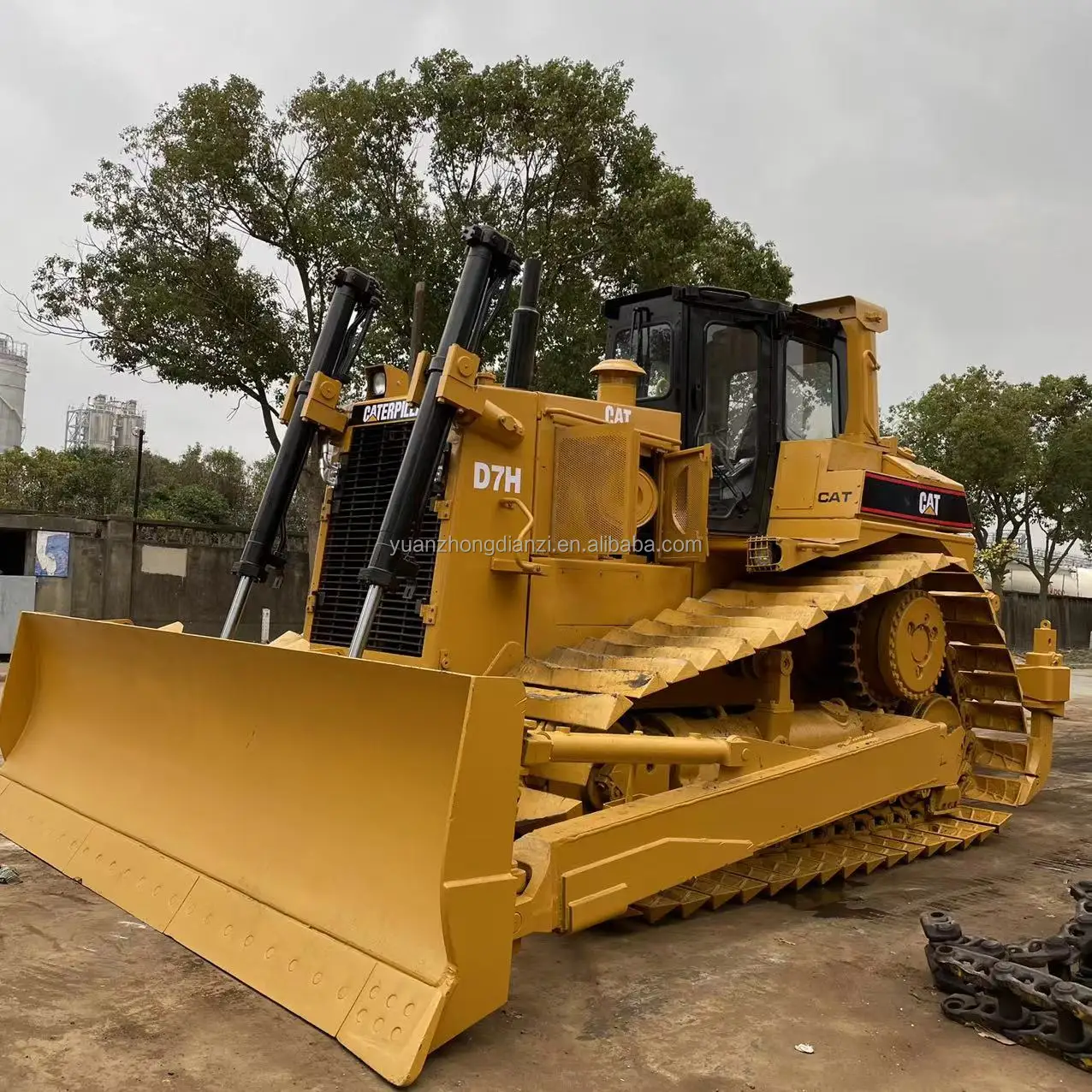 Used Original Cat D7h With Ripper Bulldozer Crawler Bulldozer High ...