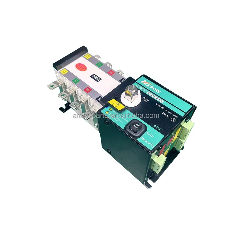Three Phase Automatic Transfer Switch Ats 160a 400a 630a 800a Automatic ...