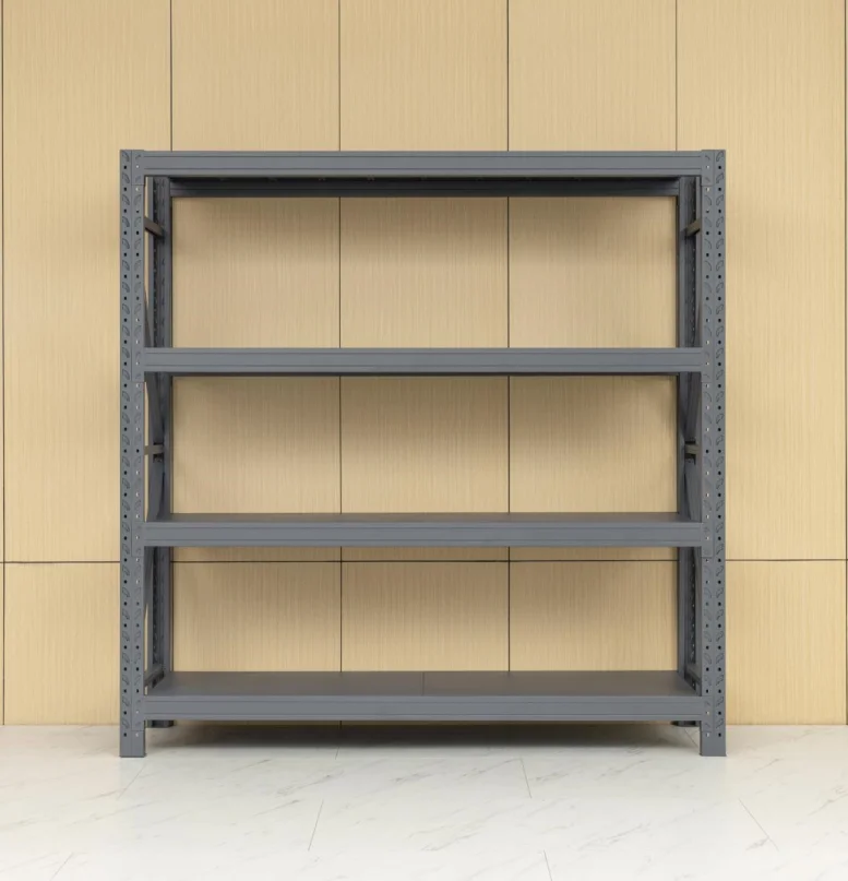 Heavy Duty Adjustable Industrial Warehouse Garage Shelving Metal Frame ...