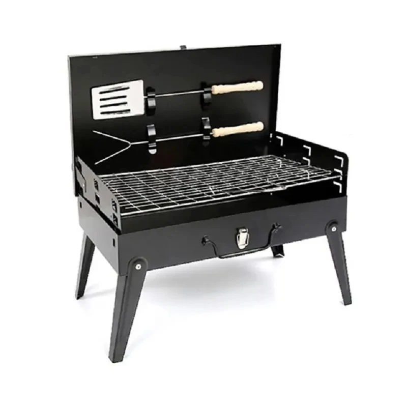 Outdoor Barbecue Oven Grill Rack Portable Folding Pcnic Oven Box Type ...