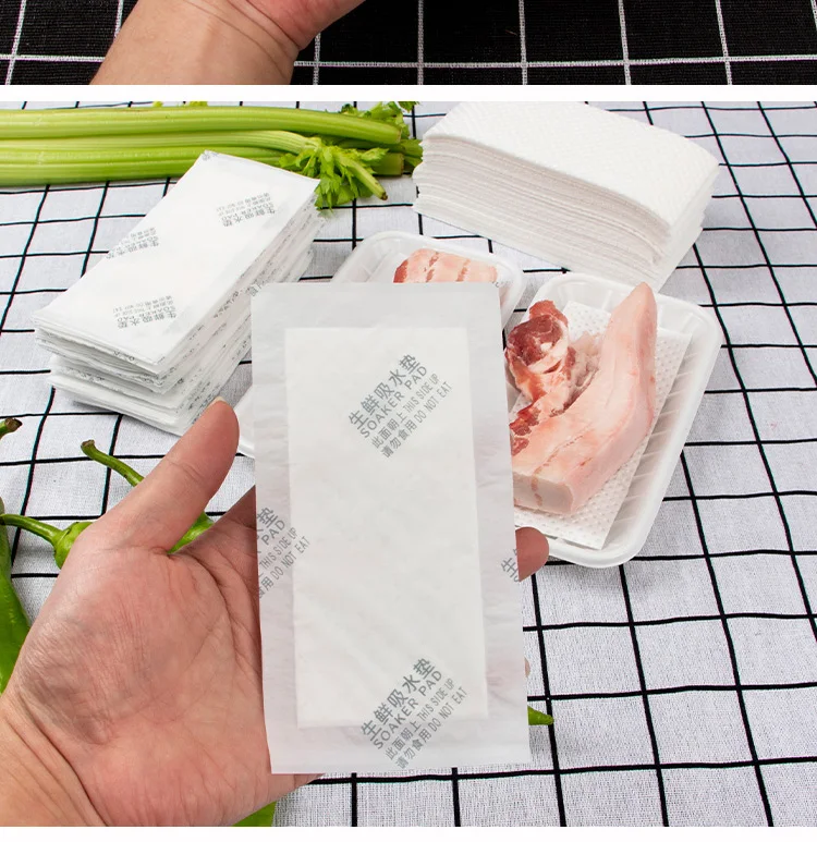 Misource Hot Selling Pack Fruit Vegetable Absorbent Pads